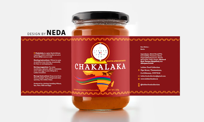 Design premium african packaging for your brand by Neda64 | Fiverr