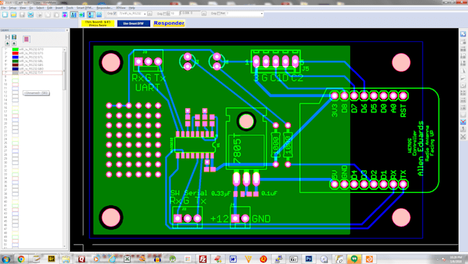 Design circuit, schematic, gerber file and bill of materials by Brenthmacasling | Fiverr