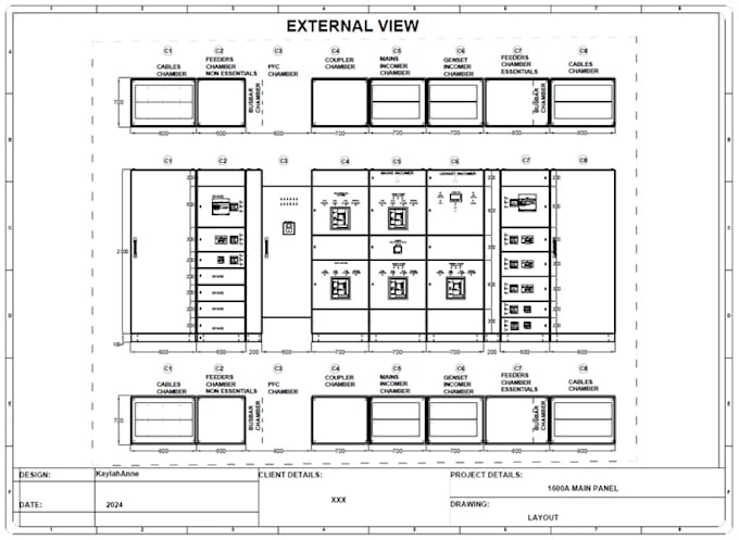 Do your electrical panel layouts, sld, power, and control schematics by ...