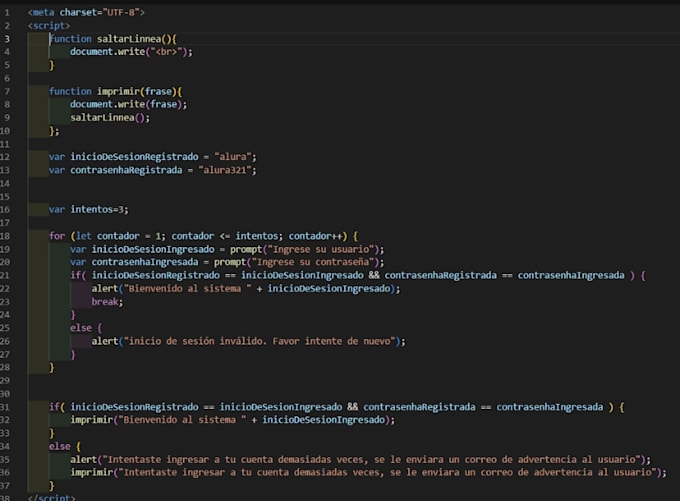 Html css js web developer algorithms security and debugging by Chocarlos_06 | Fiverr
