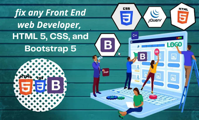 Be Your Frontend Web Developer Using React Html Css Bootstrap Javascript By Mohammedteam1