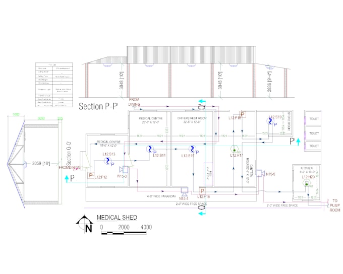 Do fire alarm, fire hydrant, sprinkler, cctv and elv system drawing by ...