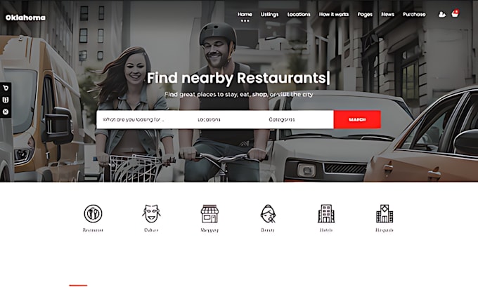 Design wordpress business directory website geodirectory hivepress ...