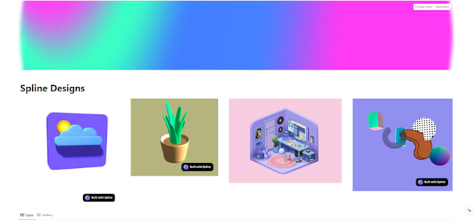 Design spline interactive 3d model webflow website animation by Big_uncle_sam | Fiverr