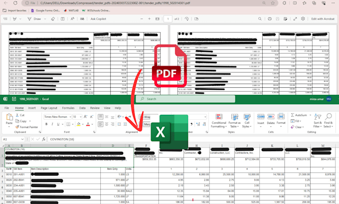 Clean, organize, split, and merge your excel or csv data by Mumar31 ...