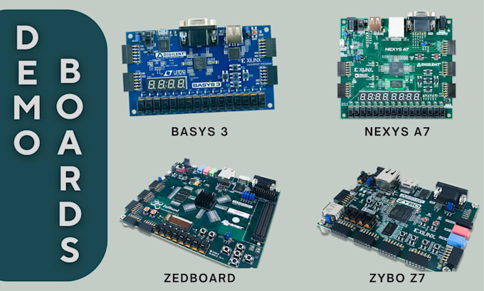 Do xilinx fpga projects using vivado and vitis by Homesterech | Fiverr