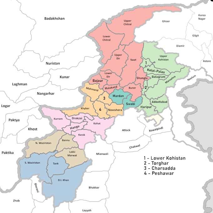 Create study area map, location map illustration by Bahramkhan13 | Fiverr