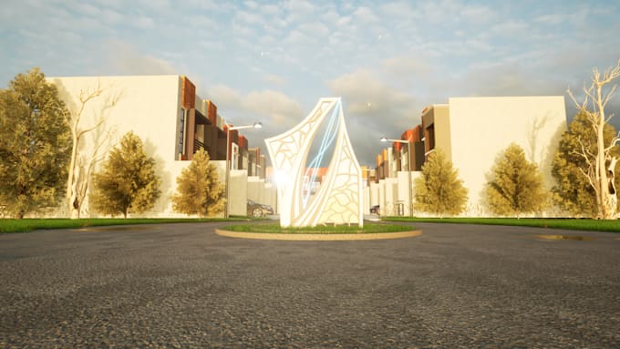 Design a 3d architectural monument landmark marker milestone and ...