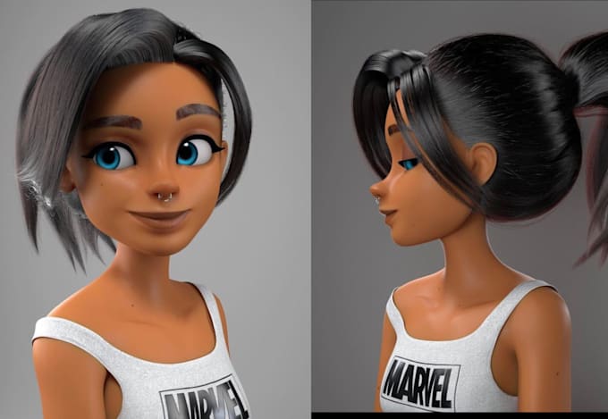 3d character modeling 3d model character design 3d modeling 3d animation or game by Rosestudio36 ...