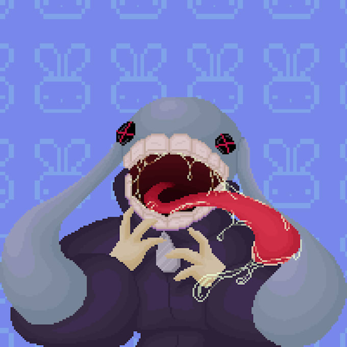 Make stylized and detailed pixel art characters by Fumi_huehue | Fiverr