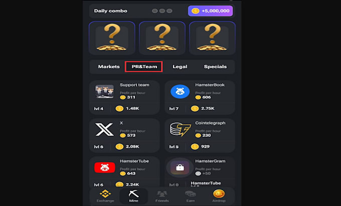 Clone of tapswap,memefi,tap to earn, hamster kombat,notcoin, blum,telegram mini by Islamuddiny ...
