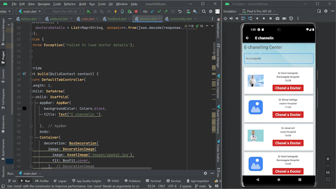 Develop your flutter mobile application by Darshana_19 | Fiverr