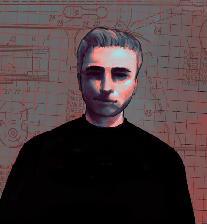 Draw indie horror semi realistic portraits by Pinezzz | Fiverr