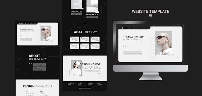 Be your front end web developer using html, css, js, jquery, react js, bootstrap by Nabkeels ...