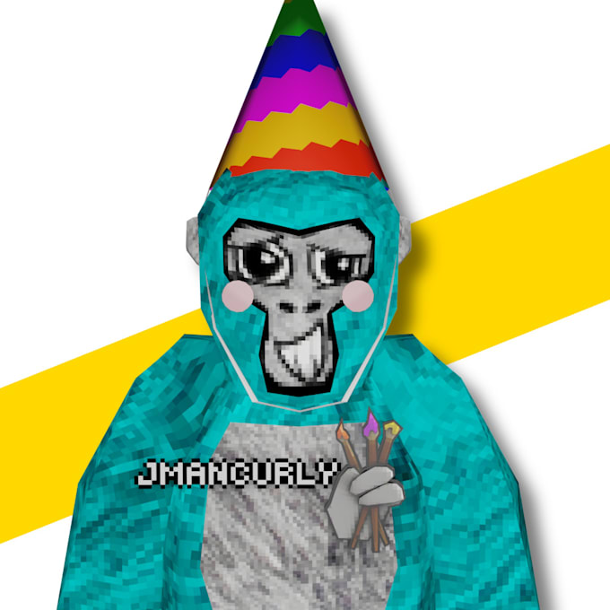 Create a realistic gorilla tag profile picture by Jaxajvr | Fiverr