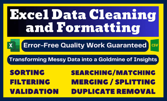 Do all excel sheet work by Himanshugupt142 | Fiverr