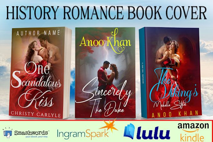 Design history romance book, erotic and urban romance book cover design ...