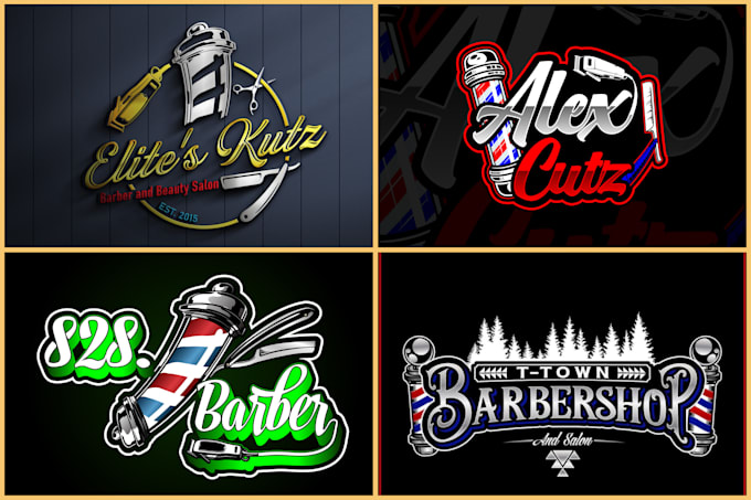 Design custom barber, barbershop and beauty salon logo by Jane_studio45 ...