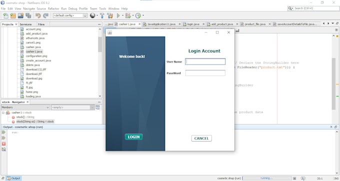 Do your java oop using netbeans c using code blocks student assignment ...