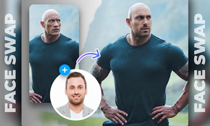 Do face swap , change face photo retouching ,manipulation, remove ...