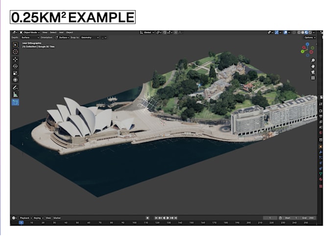 Extract and convert 3d google earth models and topography to obj, stl ...