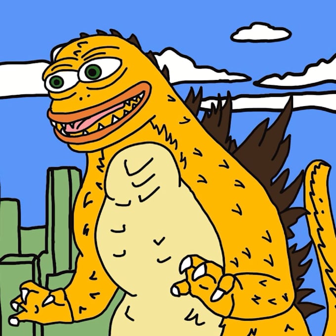 Create memecoin art meme animated video crypto funny meme art for meme website by Opememe | Fiverr