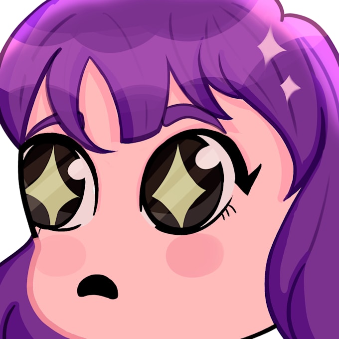 Draw cute emotes for twitch and discord by Thebluemaria | Fiverr