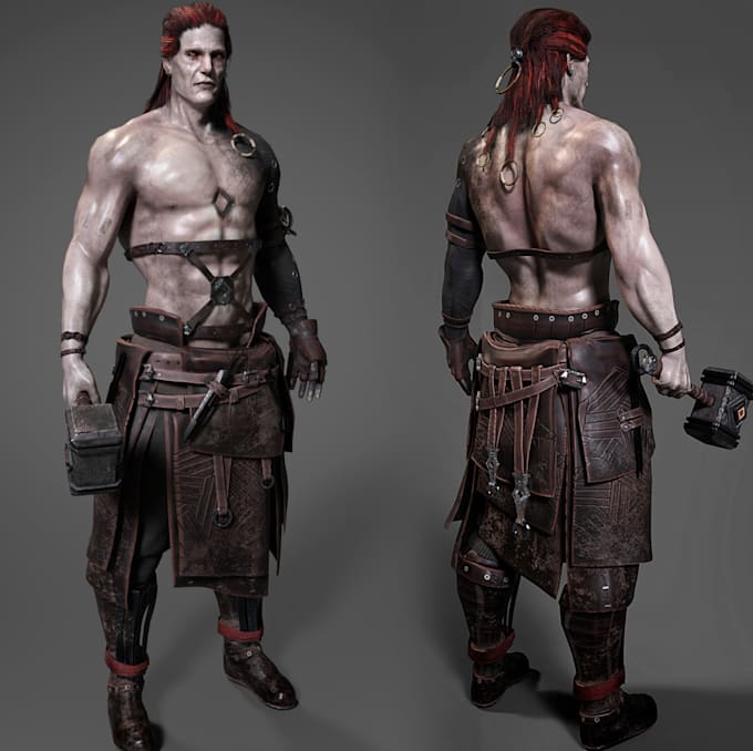 3d stylized modelling, texture,nsfw,human model,character design ...