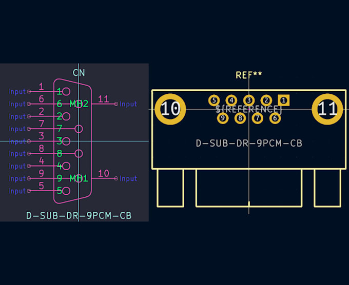 Make a kicad library from lcsc components by Twotool | Fiverr