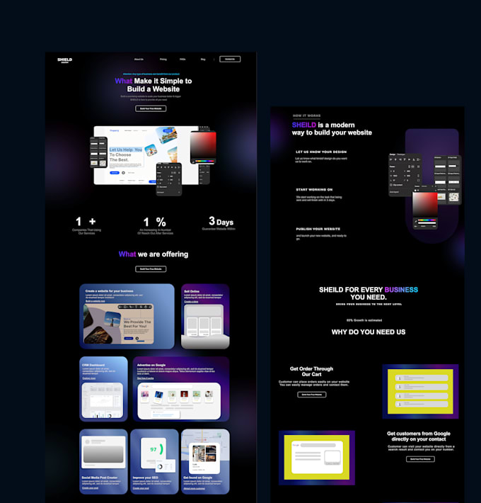 , figma landing page, web design figma ux and ui by Chayapol_yaiban ...