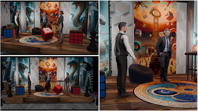 Create 3d models, animation and vfx by Suthakraj | Fiverr