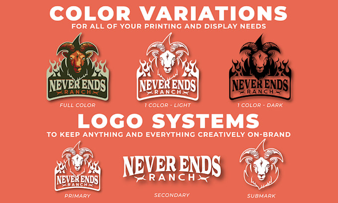 Design a professional logo with full service provided by Caedwards | Fiverr