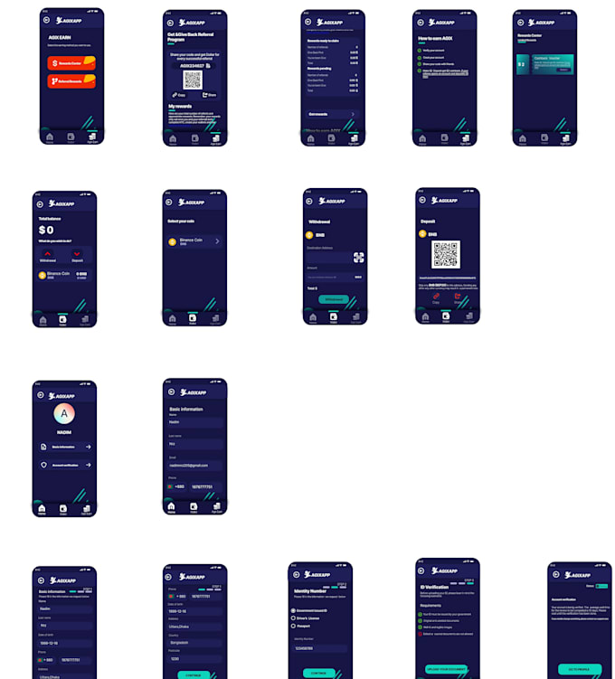 Website ui design dashboard ui ux design figma by Nadimnrz1 | Fiverr
