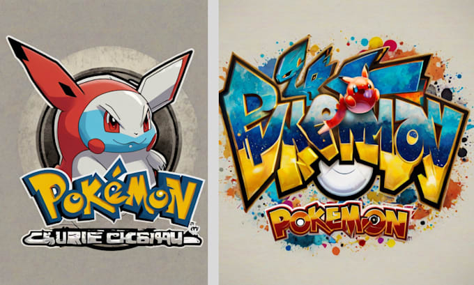 Make a custom pokemon logo for you by Franklucky406 | Fiverr