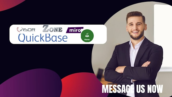 Setup visor, quickbase, hub planner, miro, workzone figiam, microsoft projects by Faustee1995 ...