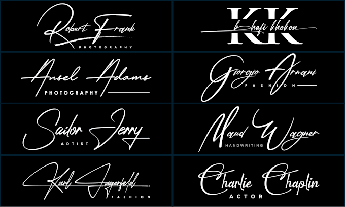 Design handwriting, cursive, sign, scripted handwritten logo by ...