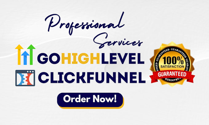 Copy clone gohighlevel website clickfunnels go high level funnel landing page va by Marketing_ru ...