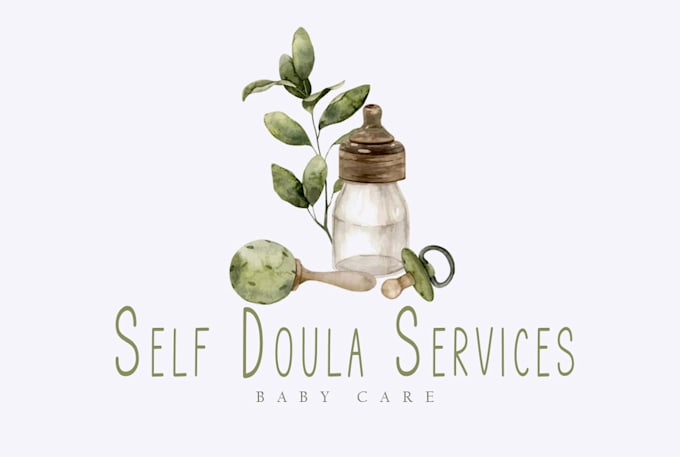 Design mom baby birthing doula logo by Hoggardt | Fiverr