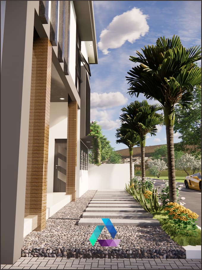 Create a realistic 3d rendering architecture by Kevinnovandi343 | Fiverr