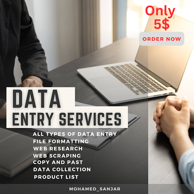 Fast data entry and delivery services by Mullah_sanjar | Fiverr