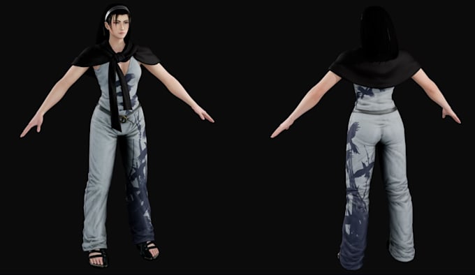 Sculpt, texture with good topology, game uv mapping, ue5 3d model, nsfw 2d to 3d by Jfmuyti | Fiverr