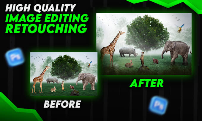 Do photoshop image editing, manipulation, restoration, and background removal by Digitalspirit80 ...