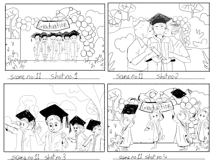 Illustrate storyboards for your ad, short film and script by ...