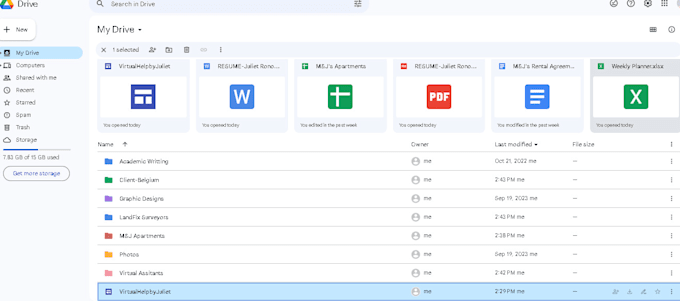 Expertly organize and optimize your google drive by Chebelio254 | Fiverr