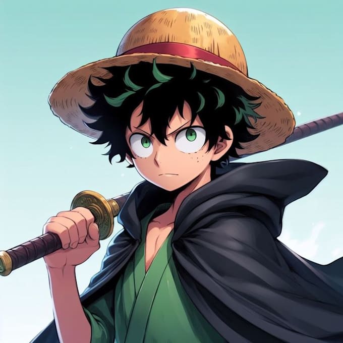 Draw custom anime characters by Asashi_kun | Fiverr
