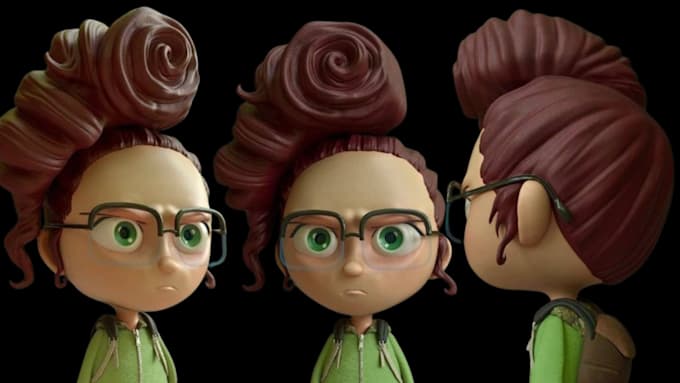 Do 3d character modelling, game cartoon character rigging for animation ...