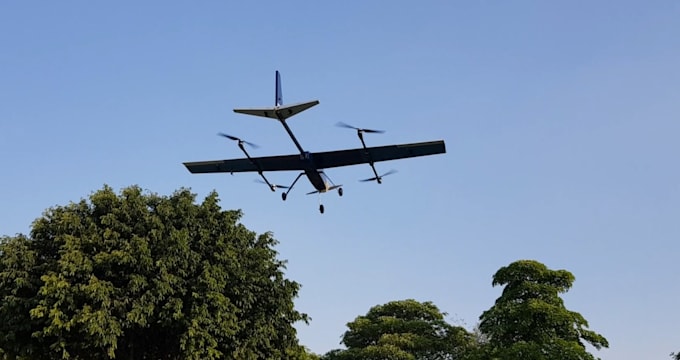 Design manufacture custom fixed wing, vtol, quadcopter, 3d printable ...