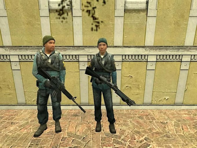 Model, port or edit 3d player model, sfm character, gmod map, gmod ...