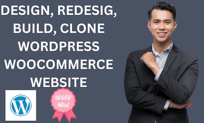 Design, redesign, build, rebuild, clone, edit, revamp wordpress woocommerce site by ...