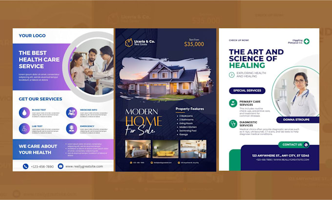 Do marketing flyer business door hanger leaflet design marketing ...